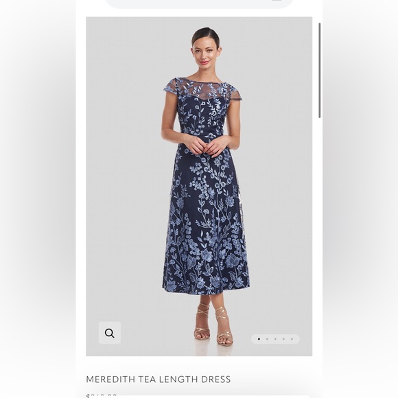 JS Collections | Dresses | Stunning Js Collections Mesh Dark Navy Baby ...